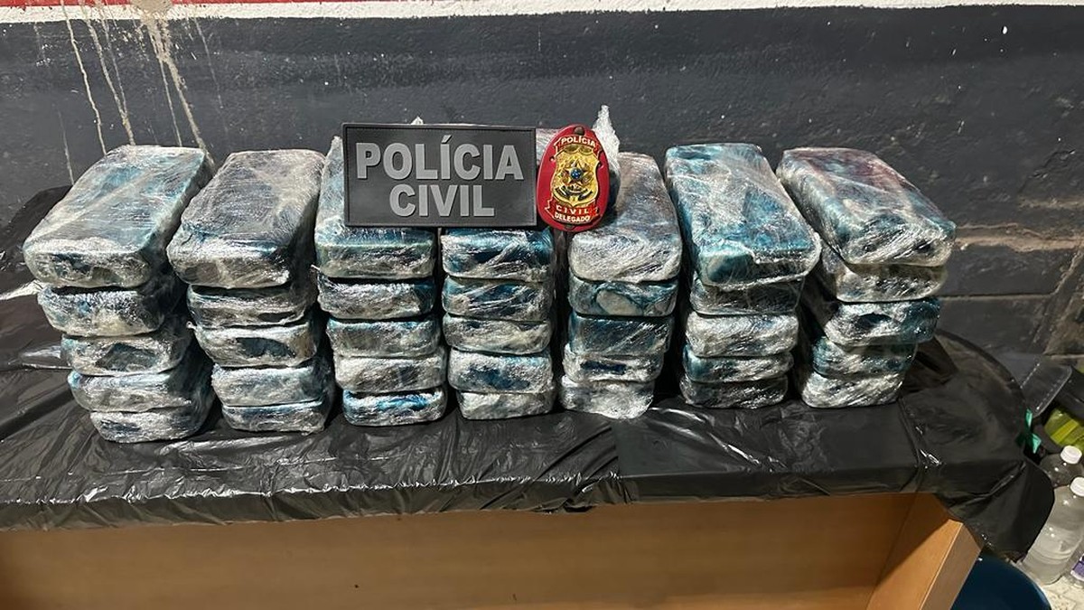 Trio é preso kg de cocaína na zona rural de Costa Marques RO Rondônia G