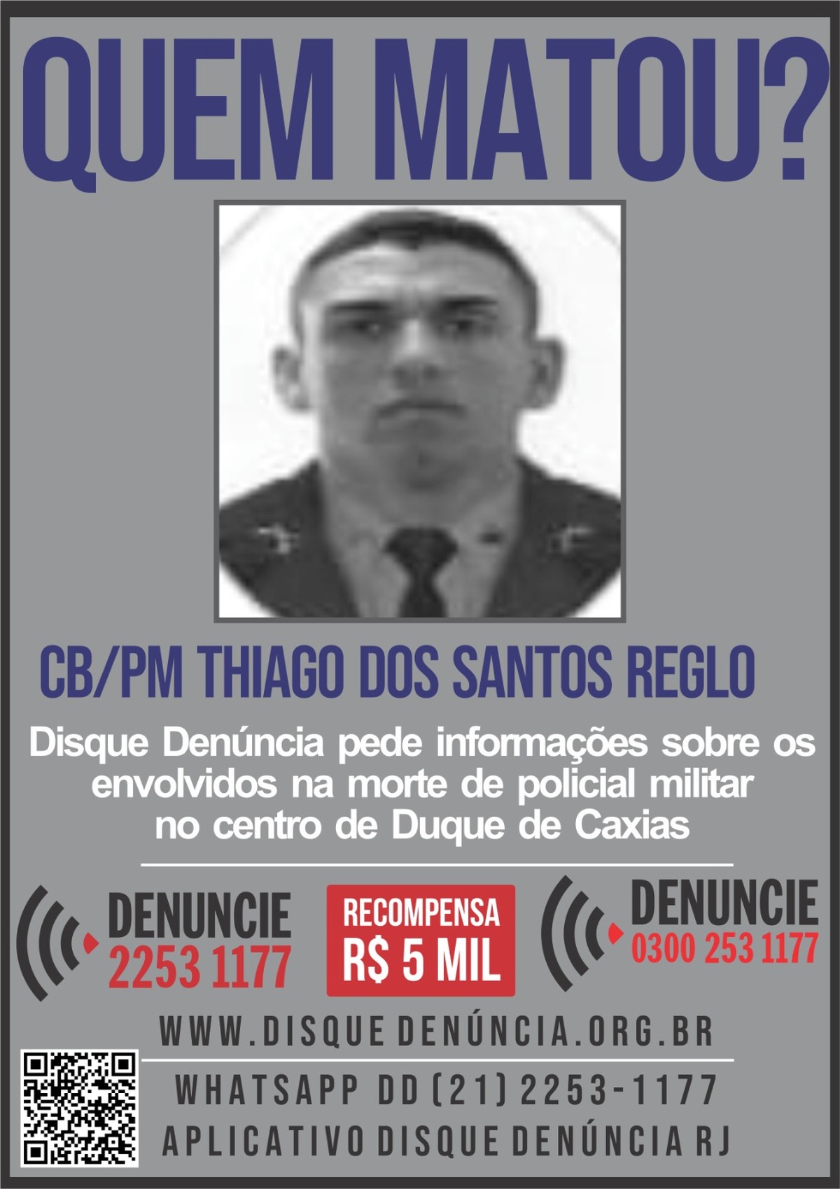 PM de folga é morto a tiros no centro de Duque de Caxias RJ Rio de