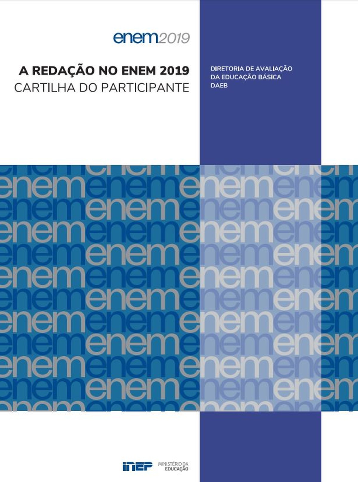 Enem veja a cartilha da redação divulgada pelo Inep Enem G