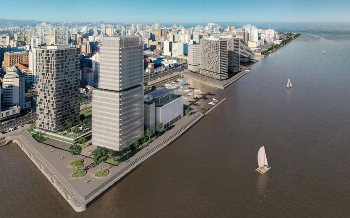 Projeto De Revitaliza O Do Cais Mau Apresentado Em Porto Alegre