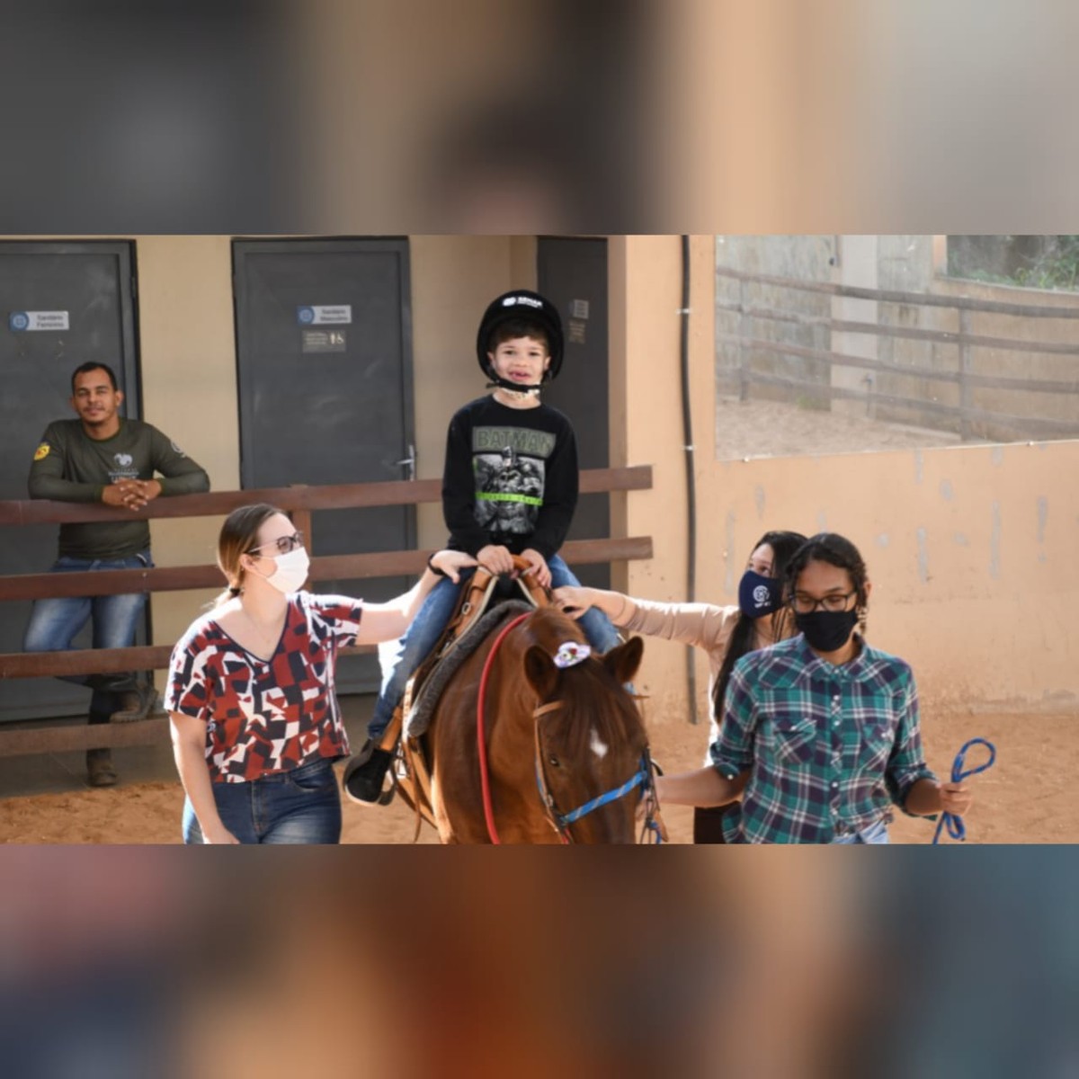 Centro de equoterapia na UFMT retoma atividades após dois anos fechado por causa da Covid Mato