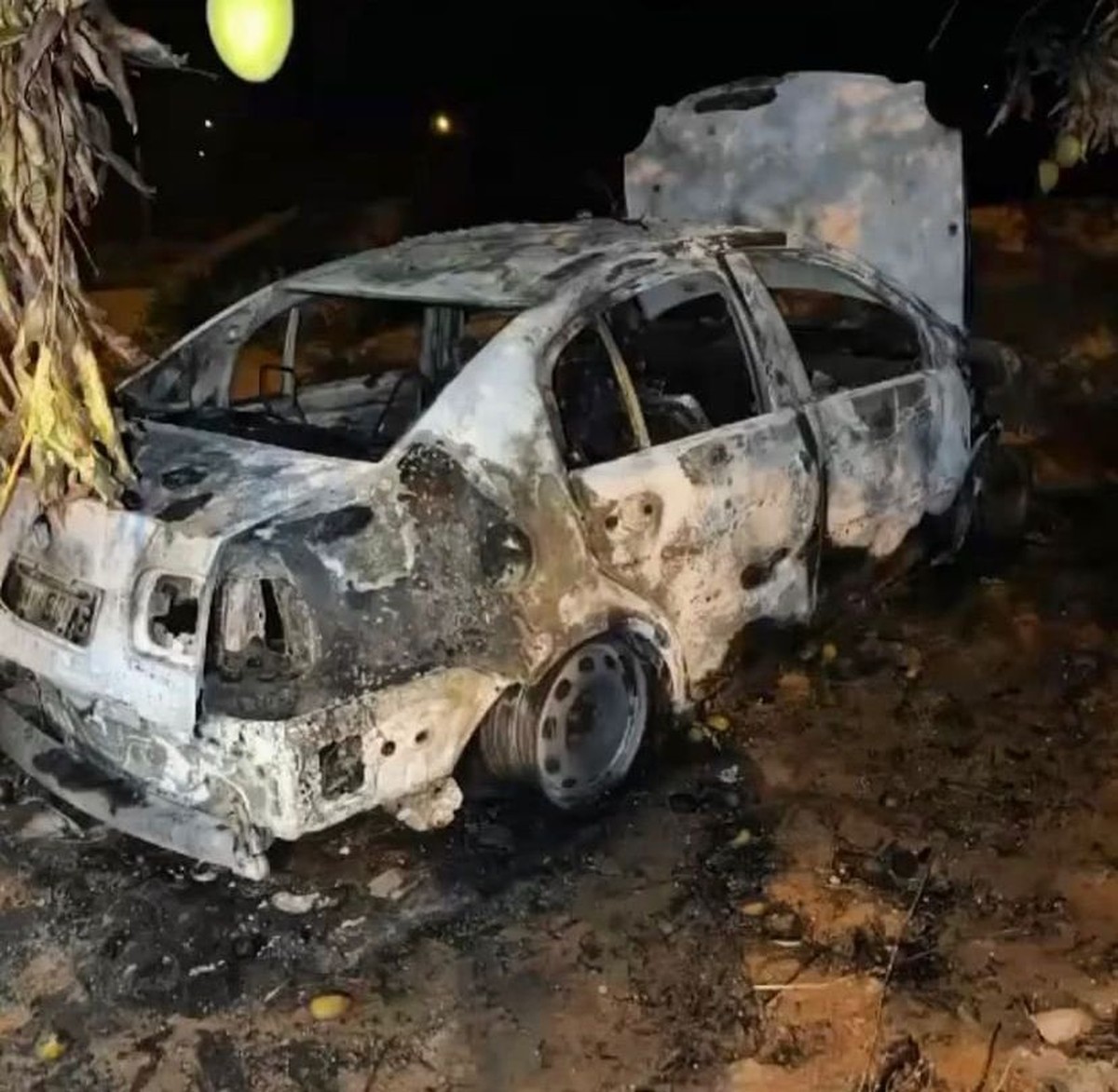 Suspeito de atear fogo em carro se esconde em área de mata e é preso após cerco policial