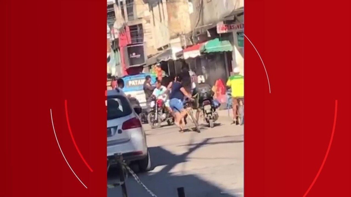 PM abre procedimento para apurar vídeo que mostra policial atirando em homem durante abordagem
