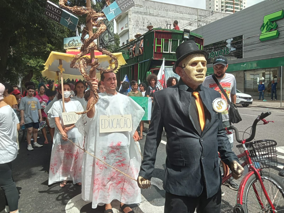 Grito dos Excluídos º edição reúne manifestantes em debate sobre Amazônia em Belém Pará G