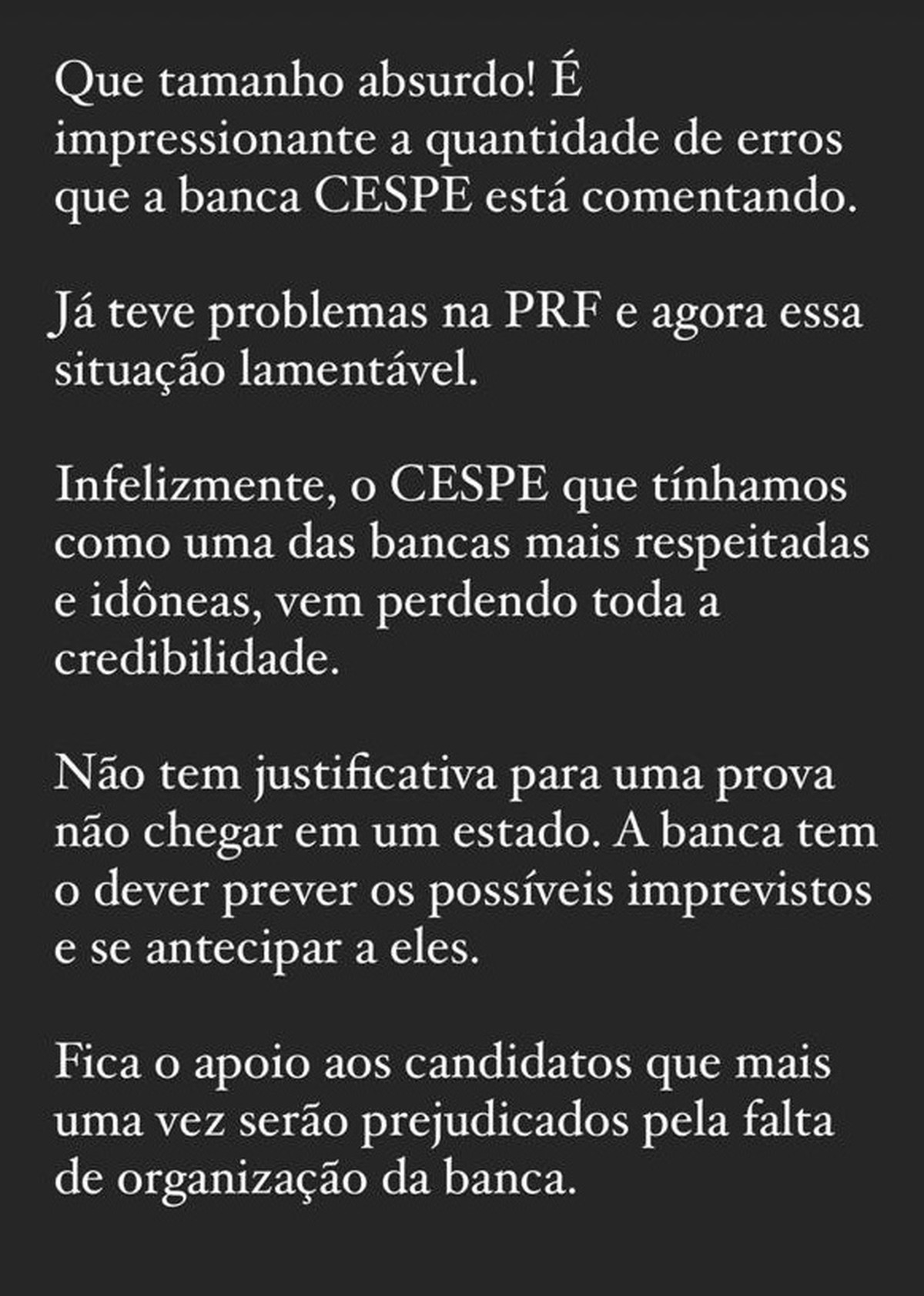 Concurso da PF registra atraso de h após provas não chegarem em RO e candidatos alegam prejuízo