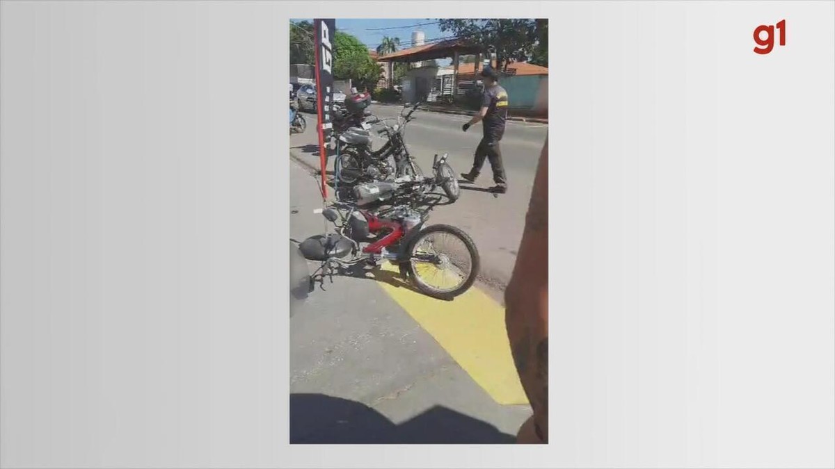 Motorista Sinais De Embriaguez Faz Strike De Motos No Interior De