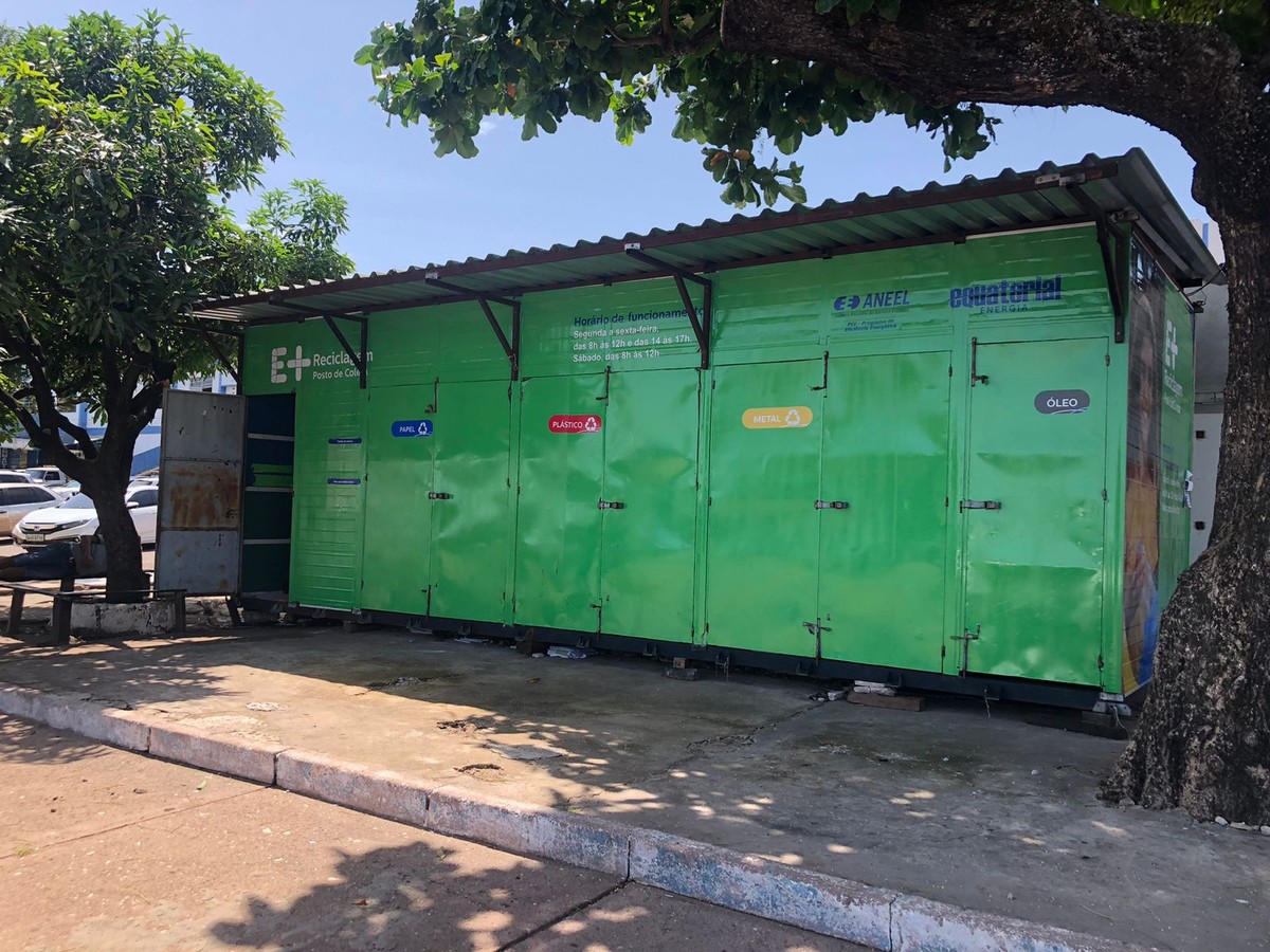Posto de coleta de resíduos recicláveis é reativado no Mercadão 2000