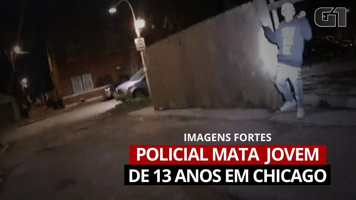 Câmera flagra instante em que policial atira e mata adolescente de anos em Chicago nos EUA