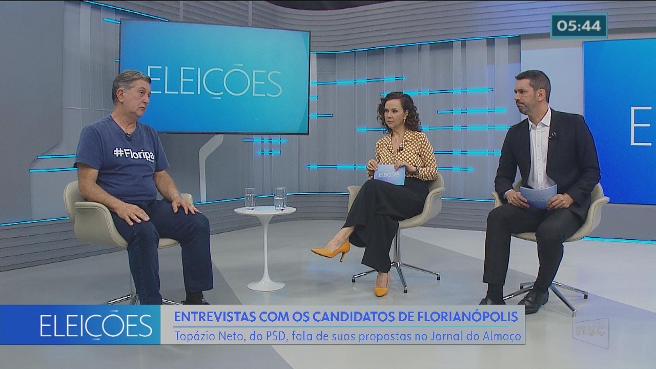 Topázio Neto (PSD), reeleito em Florianópolis, se manifesta após ...
