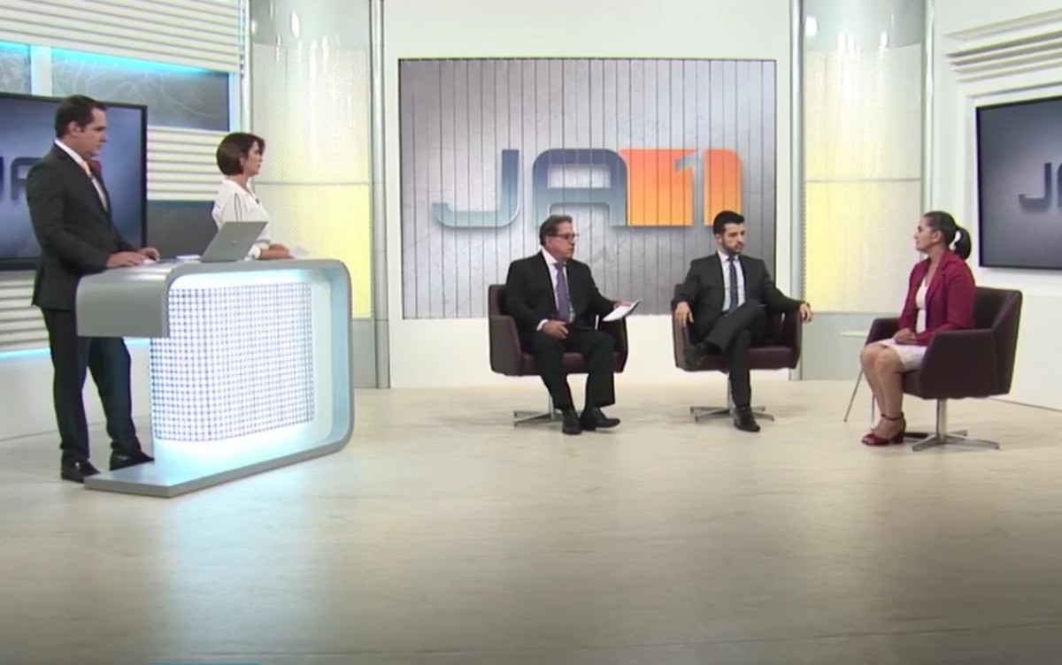Kátia Maria, candidata ao governo de Goiás, é entrevistada no JA 1ª ...