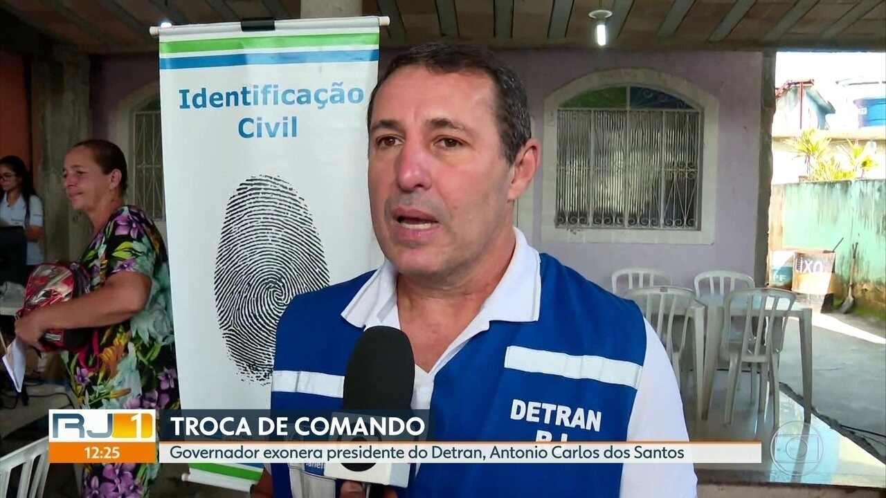 Presidente do Detran-RJ é exonerado e vice assume o cargo | G1