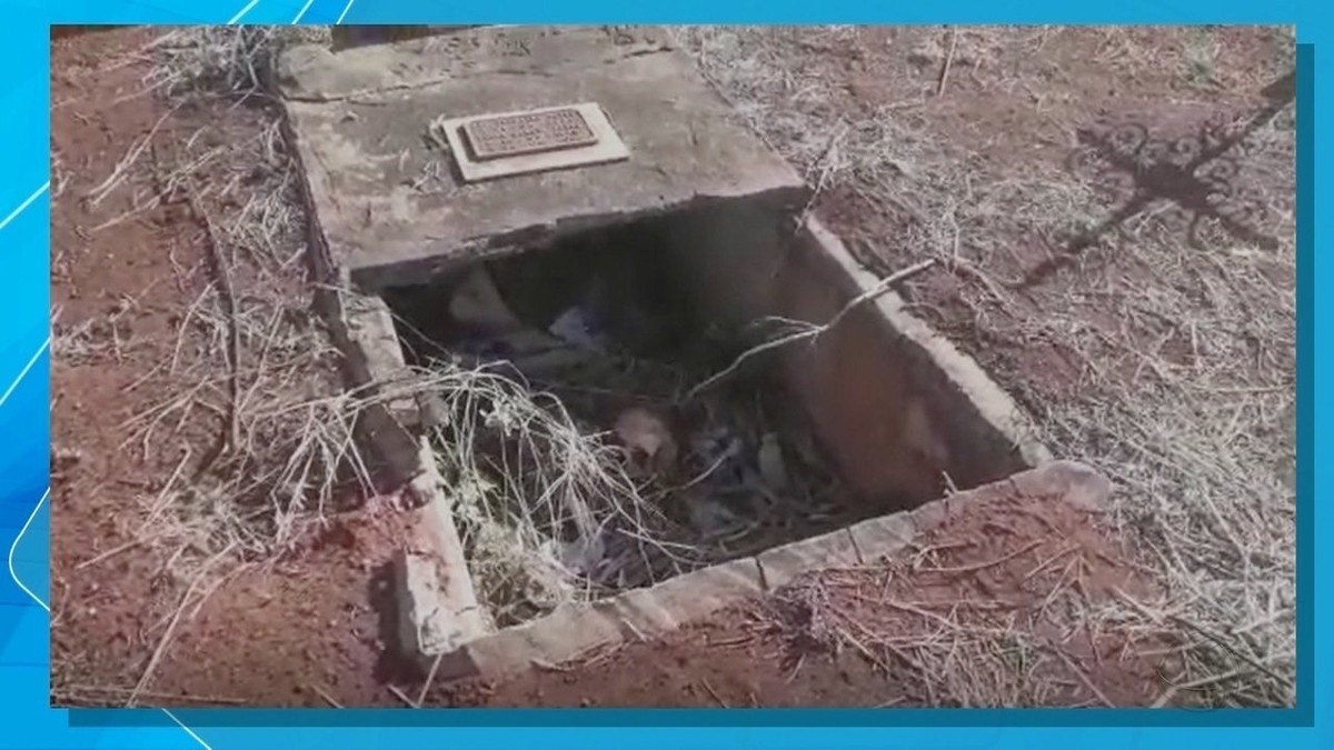 Restos mortais são encontrados expostos em cemitério de Campo Grande ...
