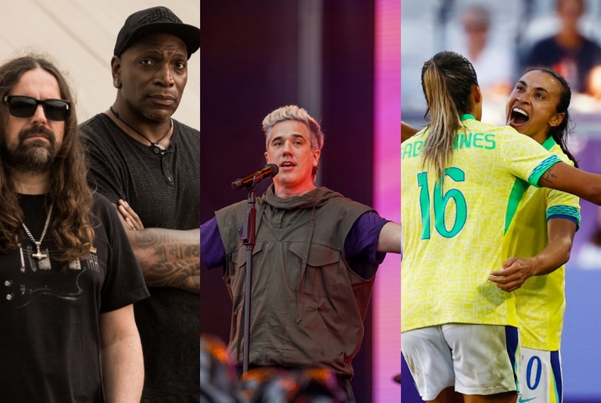 Shows de Jota Quest e Sepultura, comida italiana, transmissão da final ...