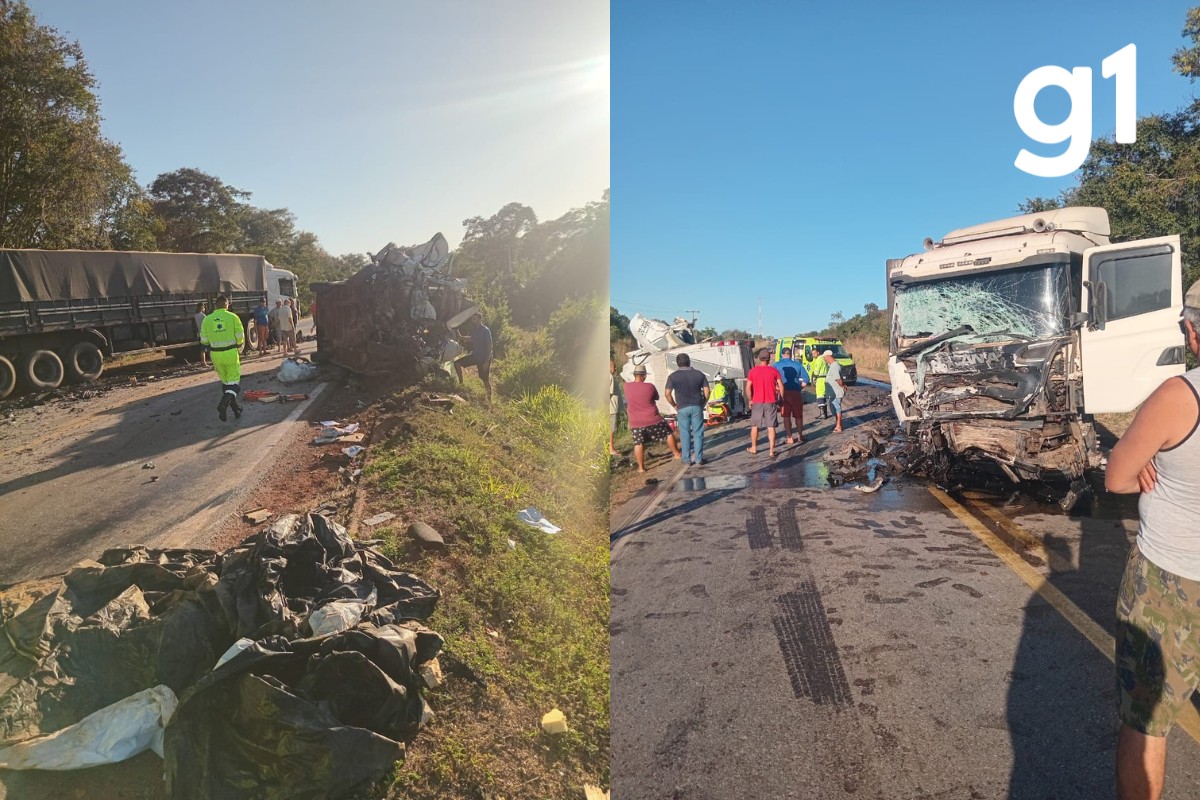 Acidente entre van e carreta mata jovem e deixa passageiros feridos