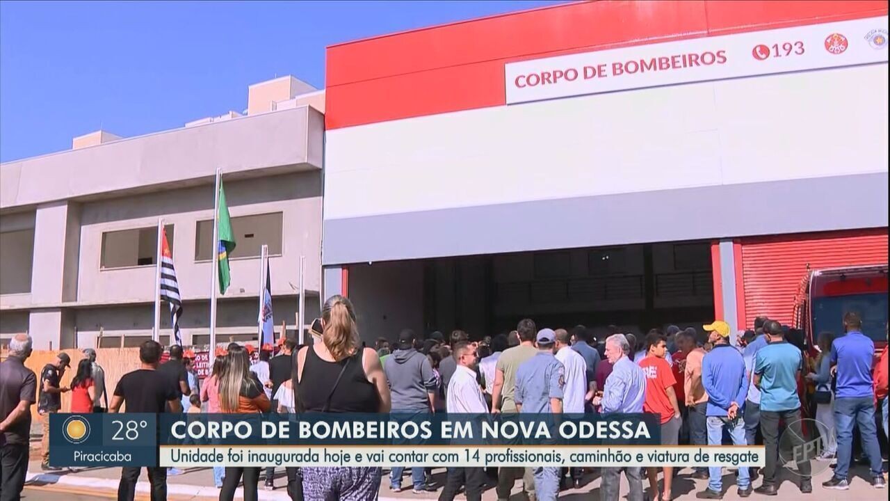 Primeira base do Corpo de Bombeiros é inaugurada em Nova Odessa ...