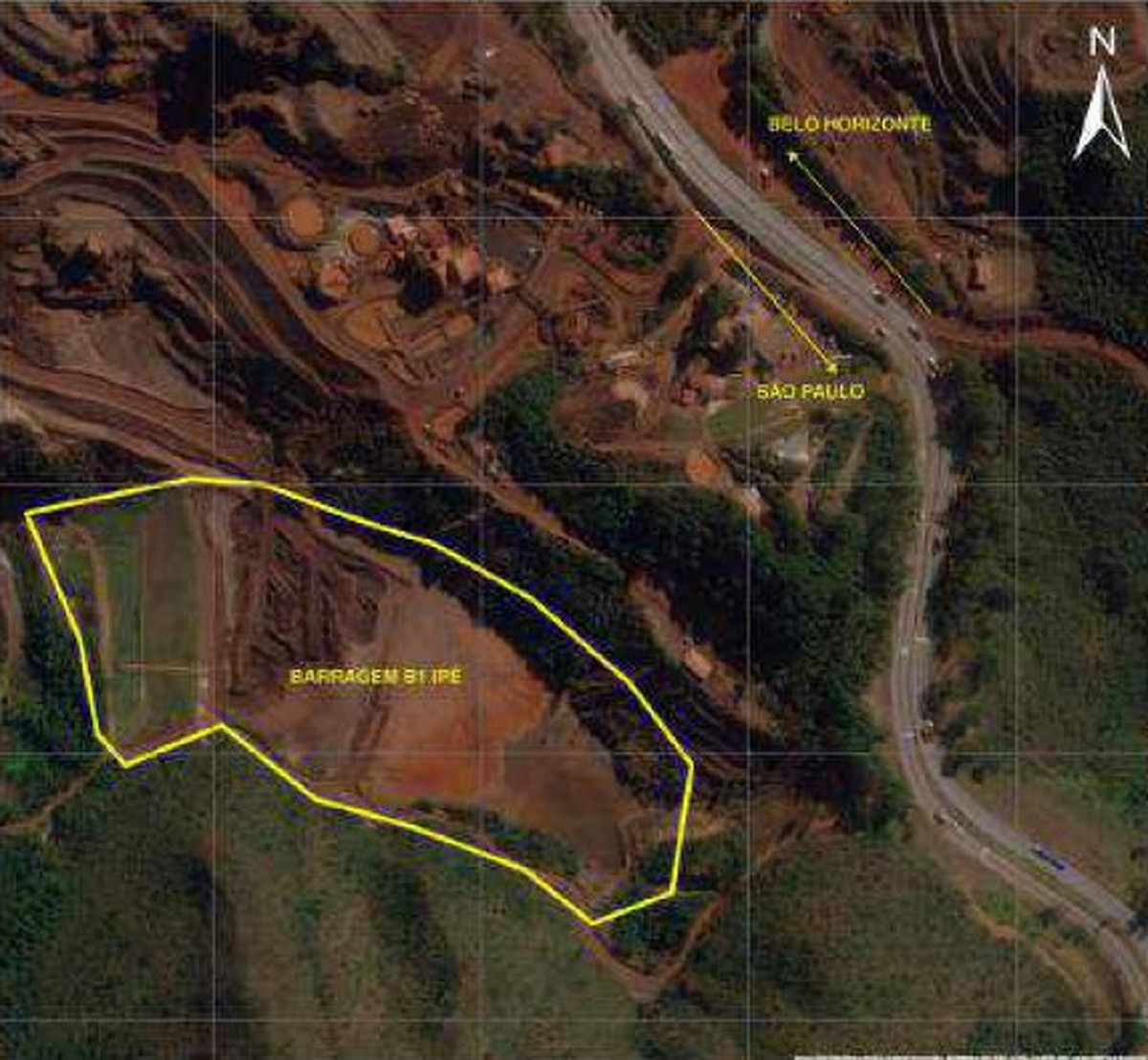 Barragem da Mineração Morro do Ipê sobe para nível de emergência e vira ...