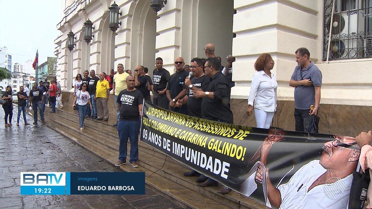 Rodoviários E Amigos De Casal De Sindicalistas Assassinado Fazem