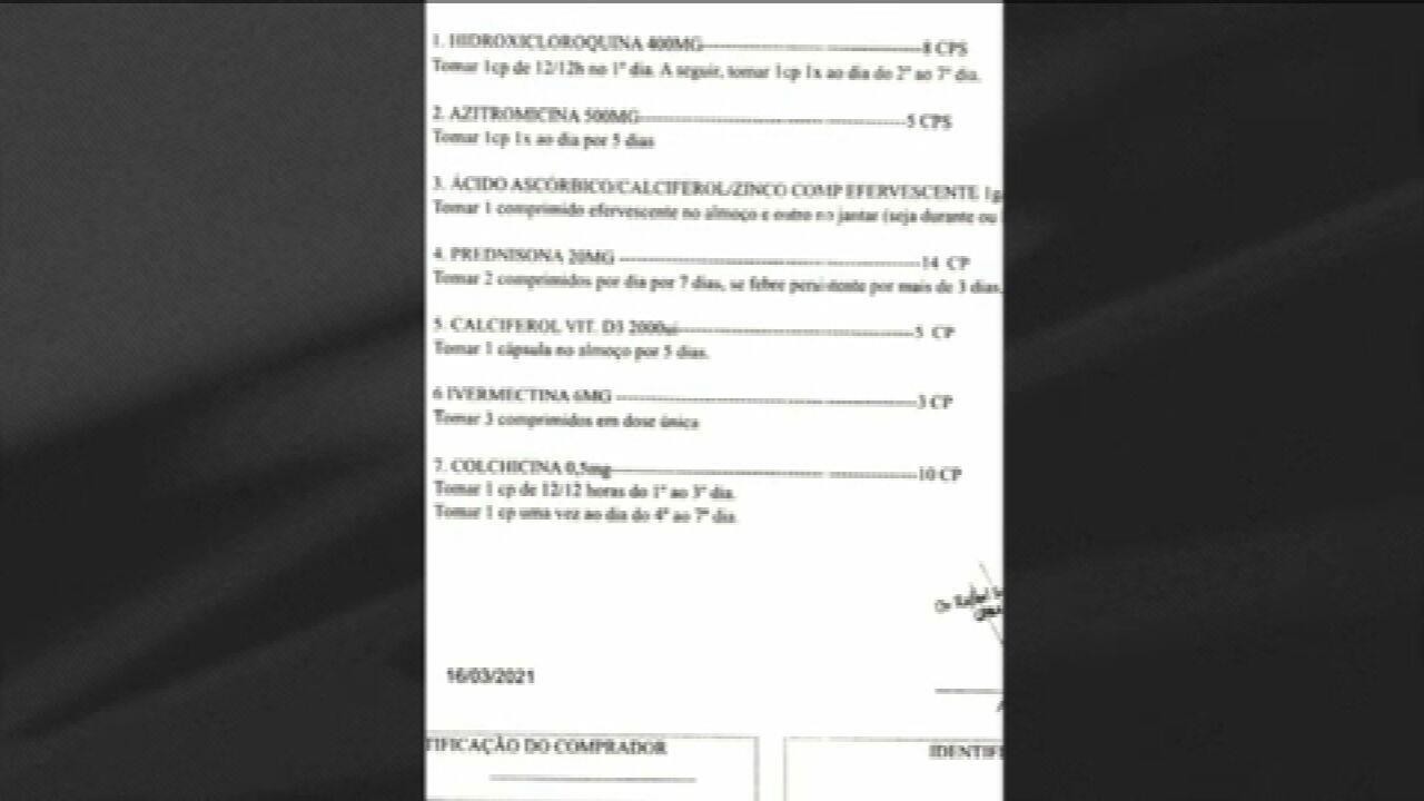 Prevent Senior faz receita padrão e distribui cloroquina, antibiótico e ...