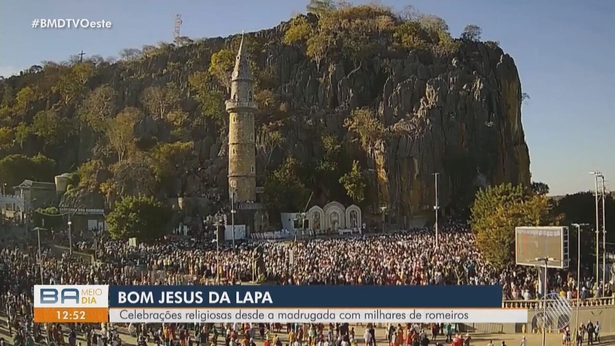 Romaria de Bom Jesus da Lapa reúne milhares de fiéis no oeste da Bahia ...