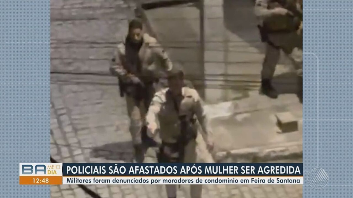 PMs que participaram de ação que mulher foi agredida com chute no ...