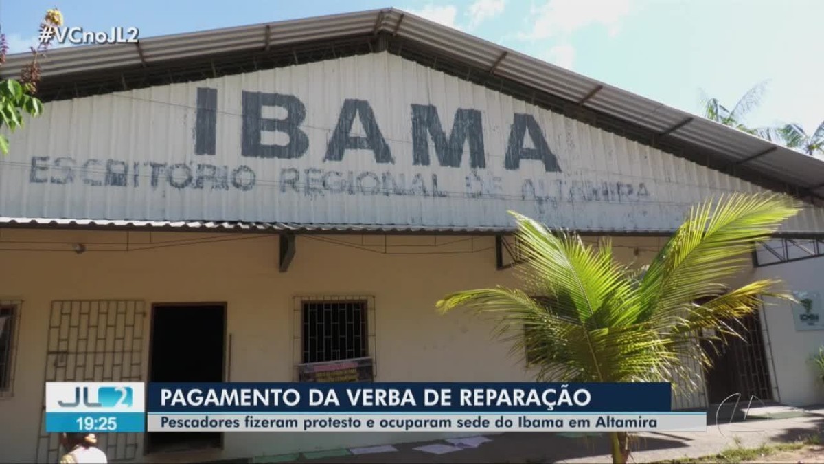 Pescadores e ribeirinhos ocupam sede do Ibama em protesto no Pará ...