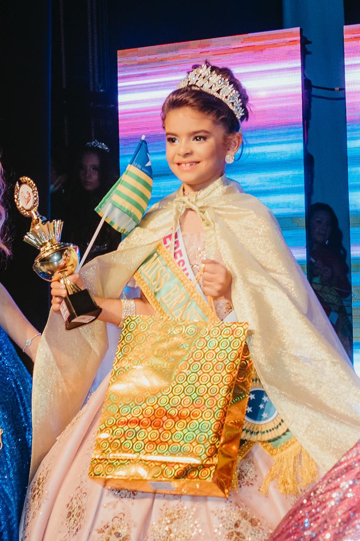 Mini Miss Brasil de 7 anos é a primeira nordestina a representar o país ...