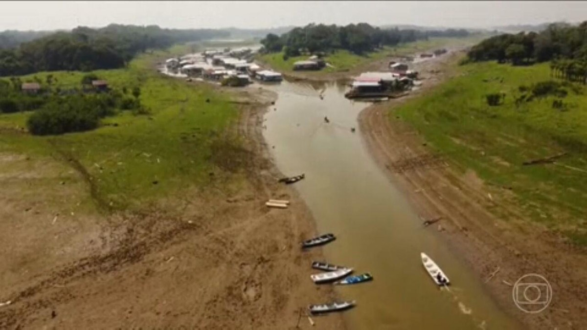 Seca na Amazônia pode bater recorde neste ano e rios estão com volume ...
