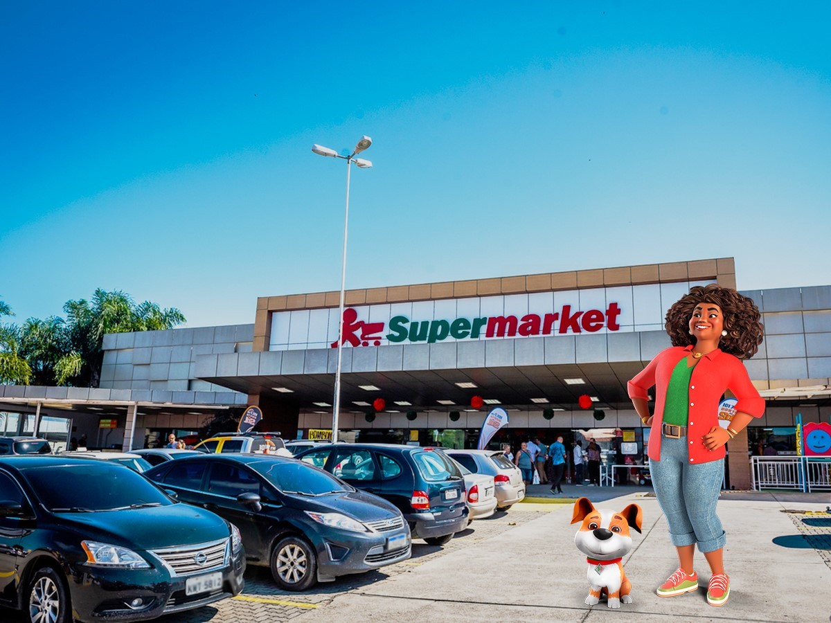Rede Supermarket lança dupla de avatares no seu 14º aniversário ...