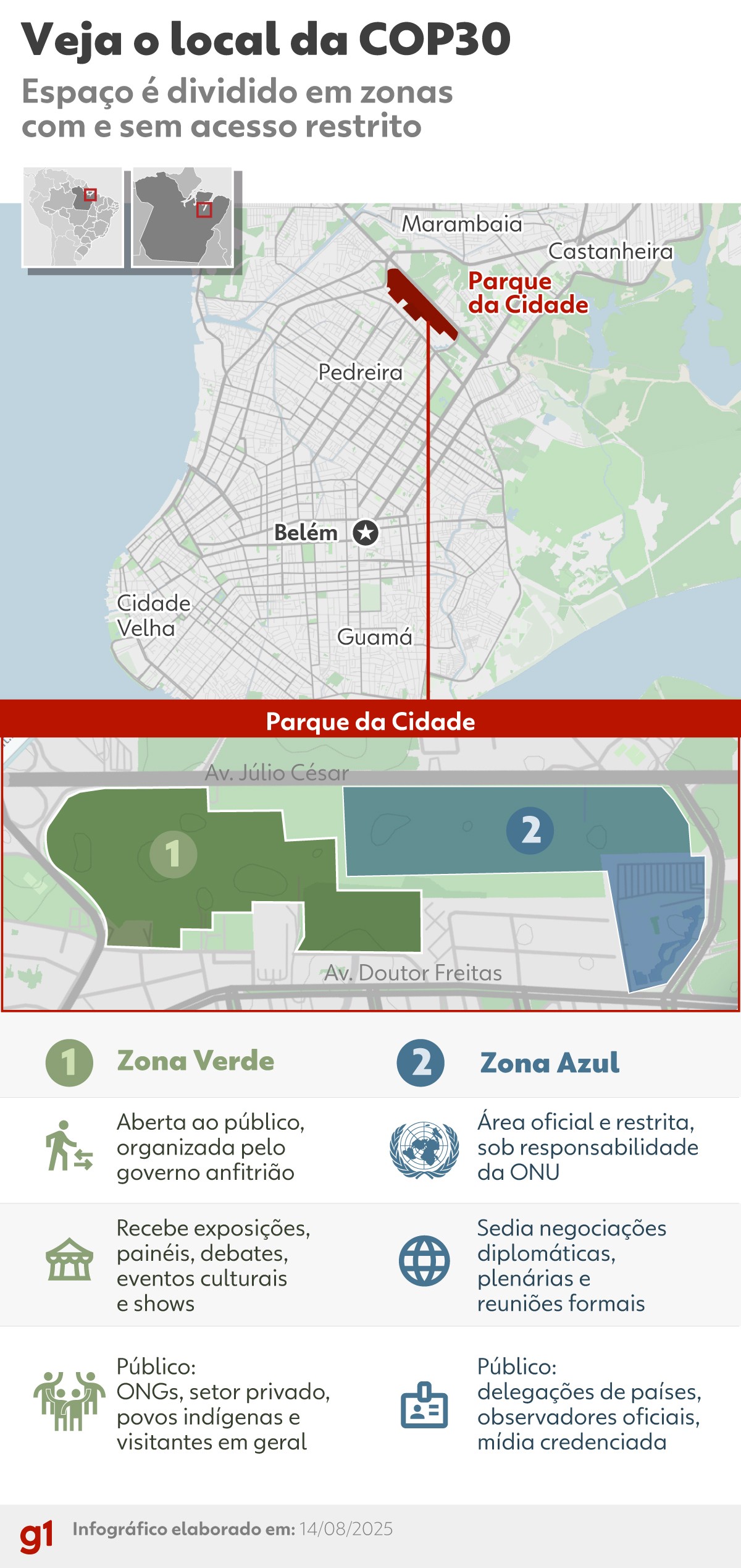 Onde vai ser a COP30? Veja como área de antigo aeroporto vai receber ...
