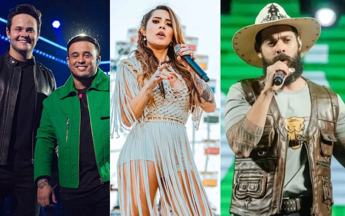 Matheus e Kauan, Lauana Prado e João Carreiro se apresentam em evento solidário em Sertãozinho ...