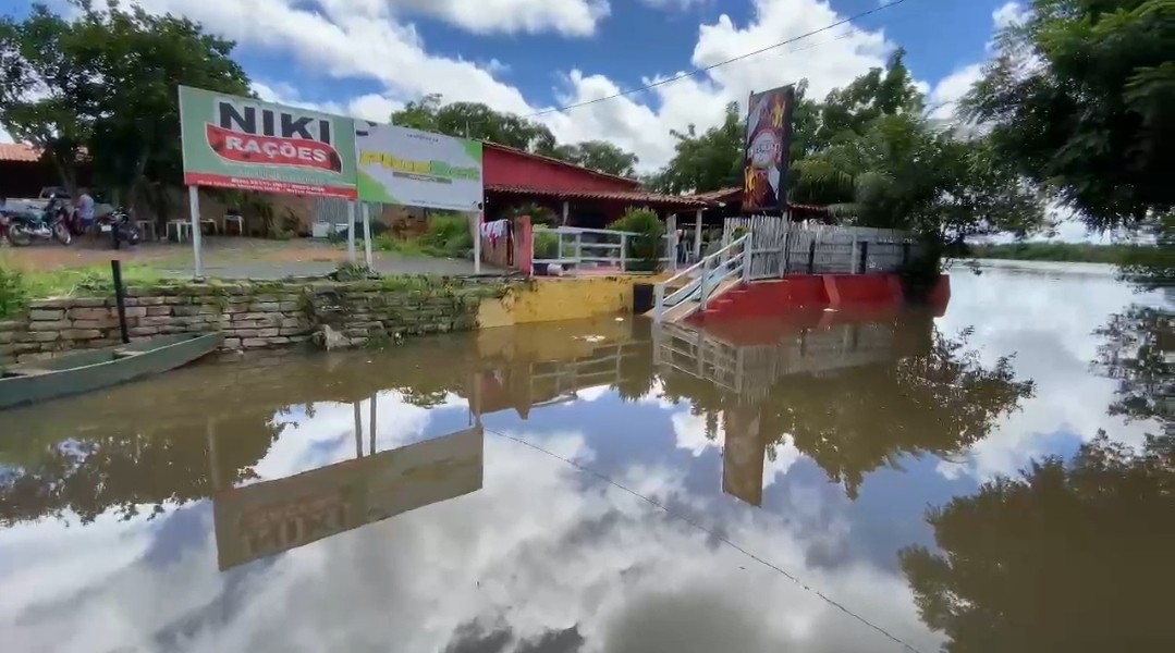 Rios transbordam e famílias começam a deixar casas no Norte do Piauí ...