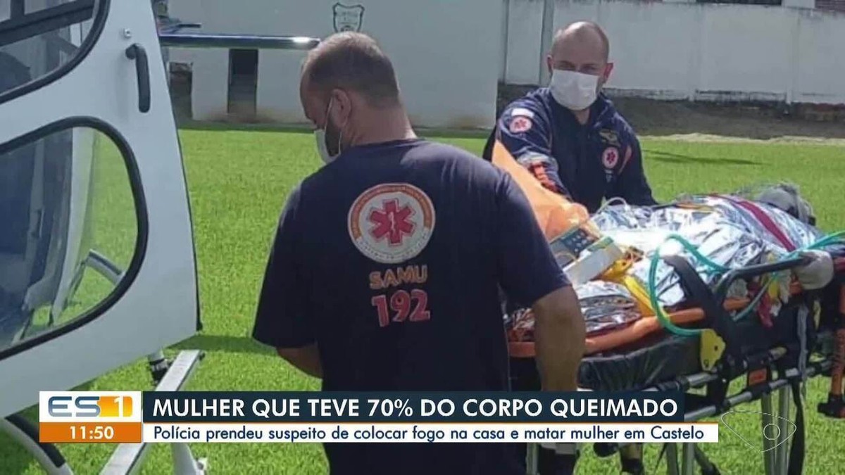 Suspeito De Atear Fogo E Queimar 70 Do Corpo De Mulher é Preso No Es