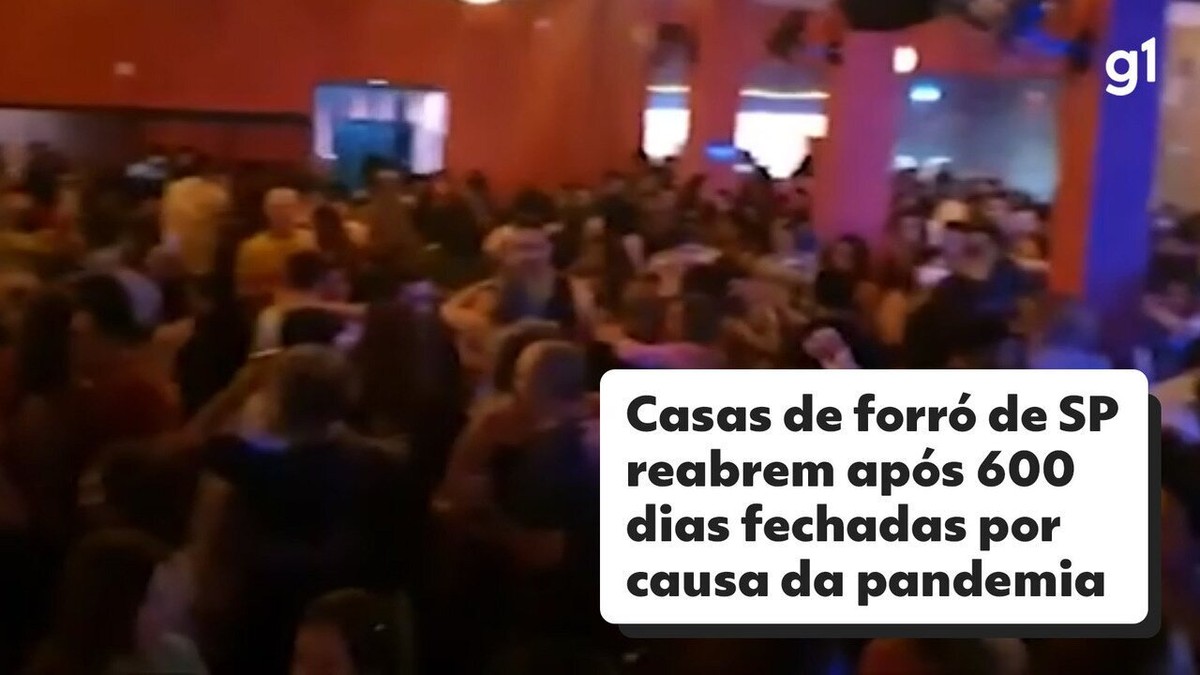 Casas de forró reabrem em SP com 'rala coxa' após 600 dias fechadas ...