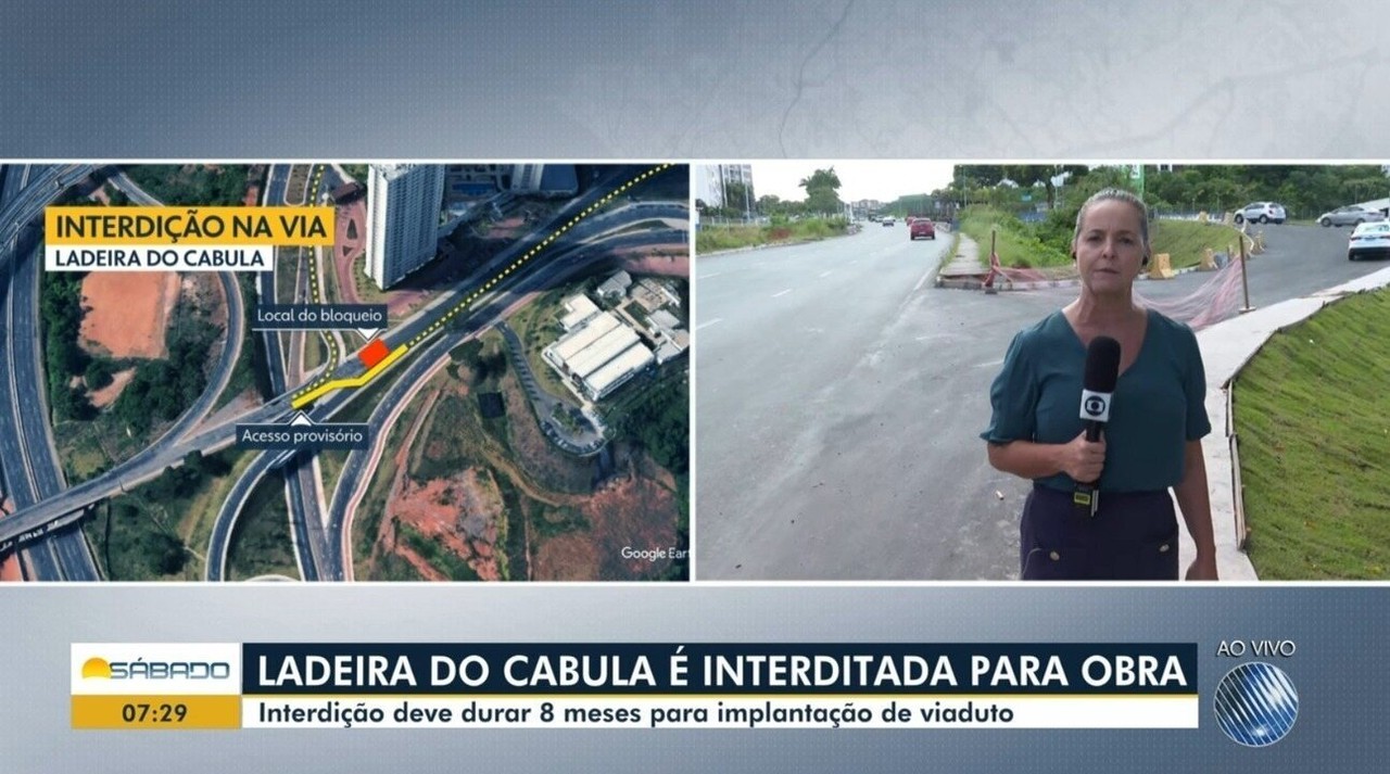 Órgãos suspendem interdição da Ladeira do Cabula, em Salvador, poucas ...