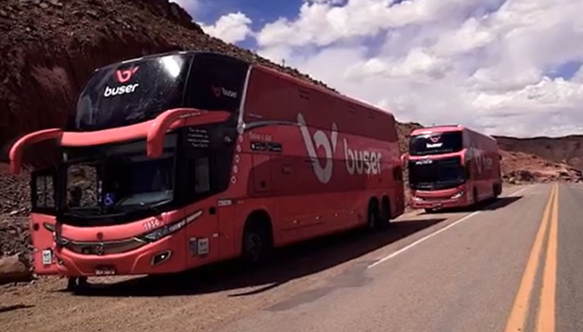 Dois ônibus de empresas parceiras da Buser são apreendidos em São Paulo pela ANTT | São Paulo | G1