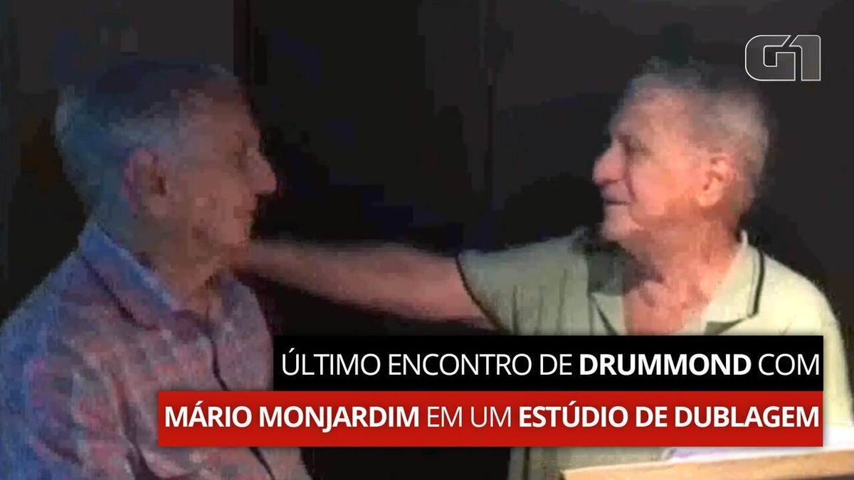Orlando Drummond e Mário Monjardim se encontraram pela última vez em ...