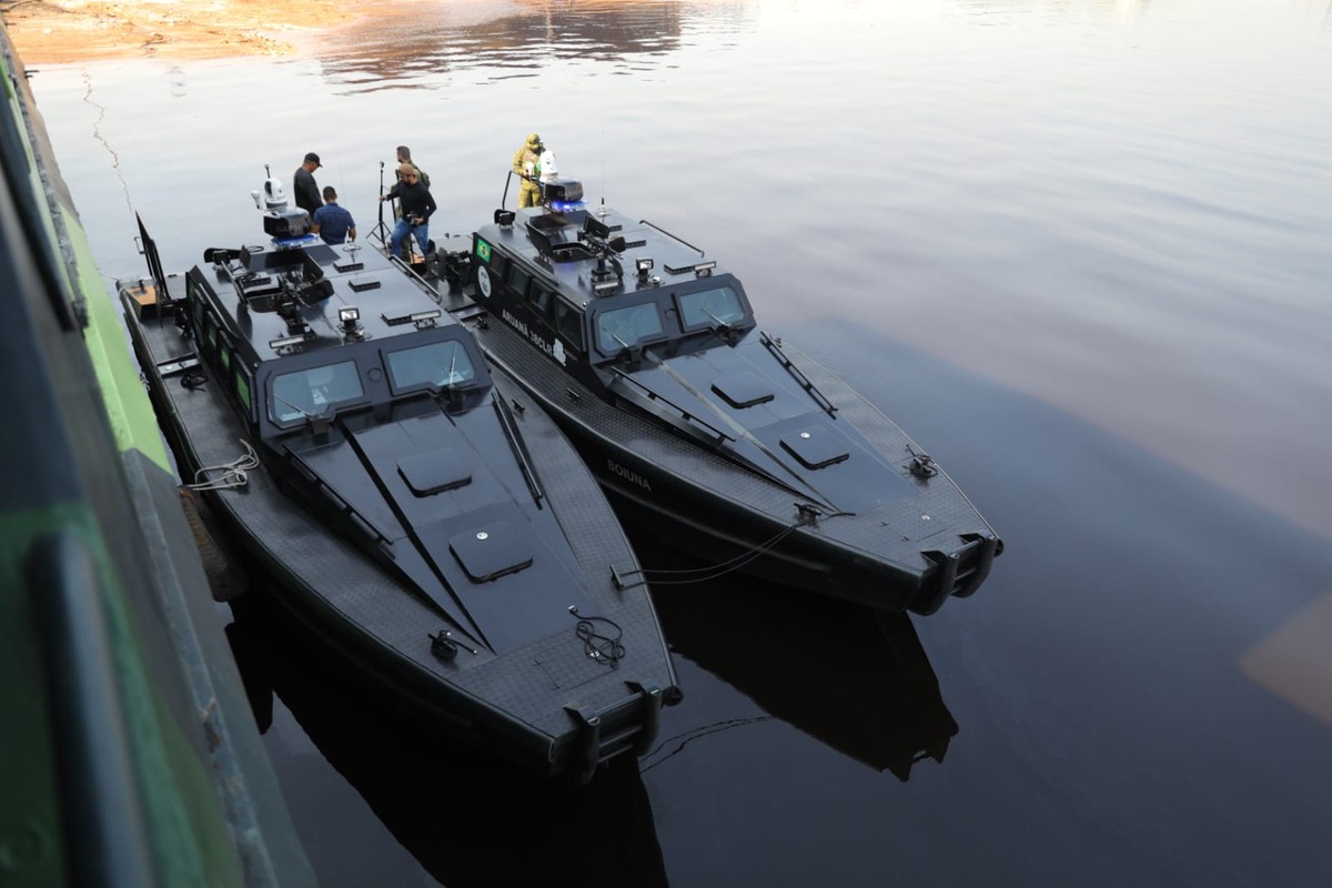 Para fortalecer patrulhamento em rios, Amazonas ganha duas lanchas ...
