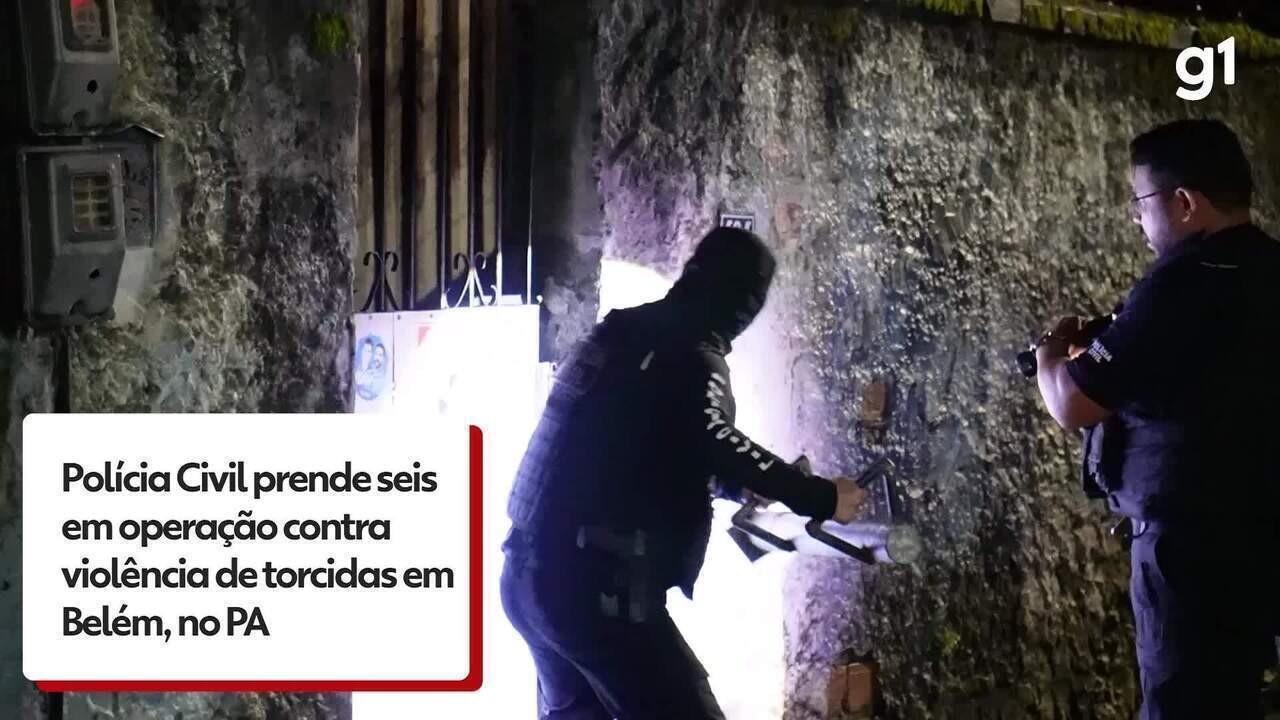 Suspeitos de ataques a sedes de torcidas de Remo e Paysandu são presos | G1