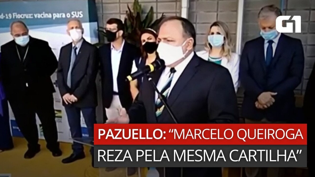 Marcelo Queiroga 'reza pela mesma cartilha', diz Pazuello | Rio de ...