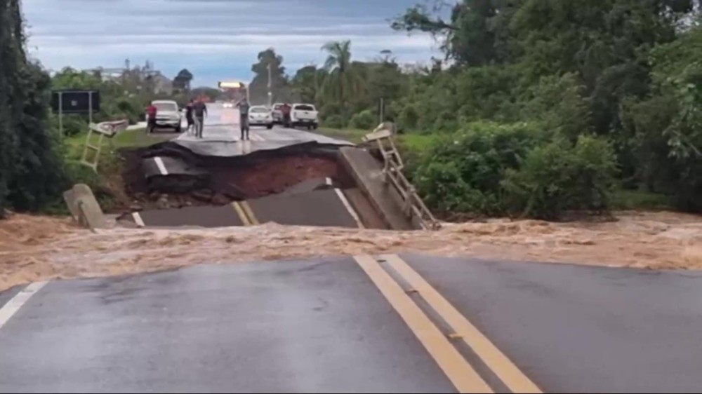 Liberada nova ponte em Santa Maria quase 2 anos após enchente | G1