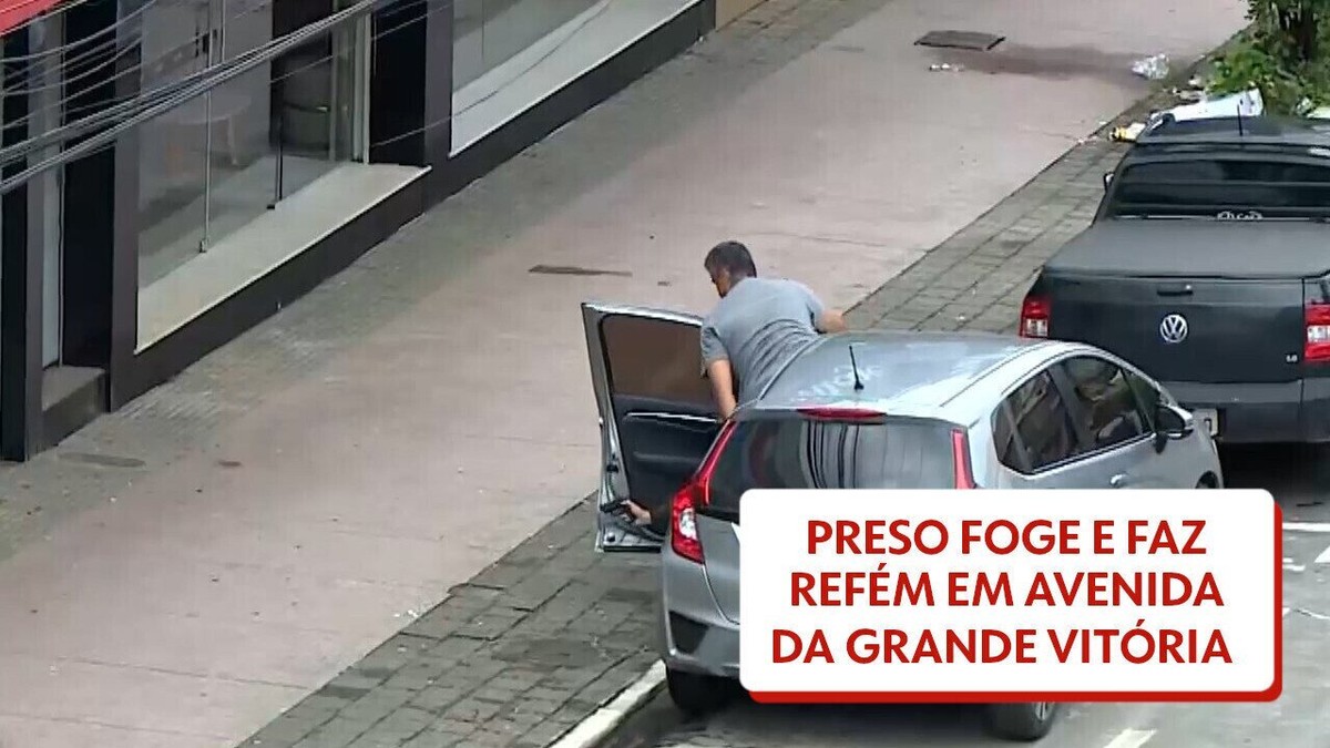 Preso rouba arma na penitenciária, foge e faz refém em avenida ...