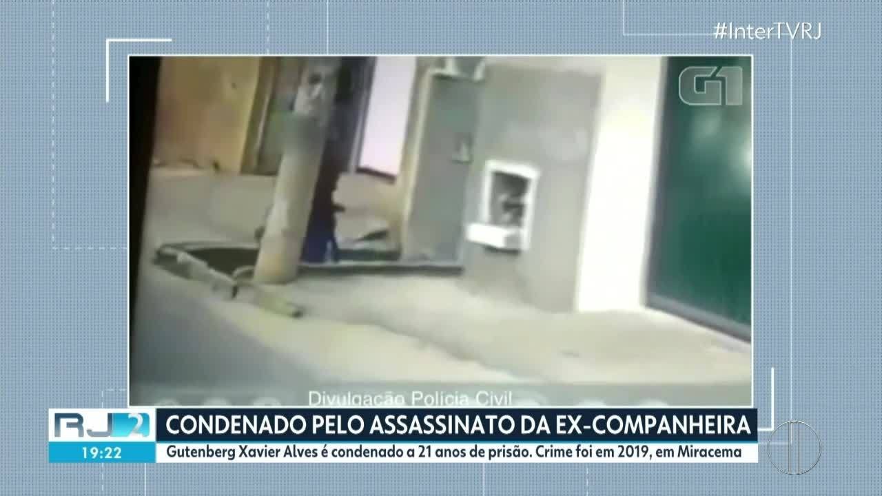 Homem é condenado a 21 anos de prisão por matar, esquartejar e queimar corpo de ex-companheira ...