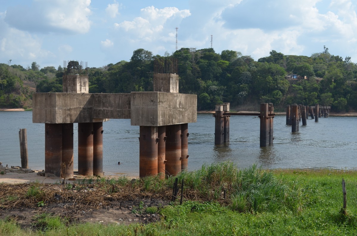 Ministérios assinam termo para projetar ponte inacabada sobre o Rio ...