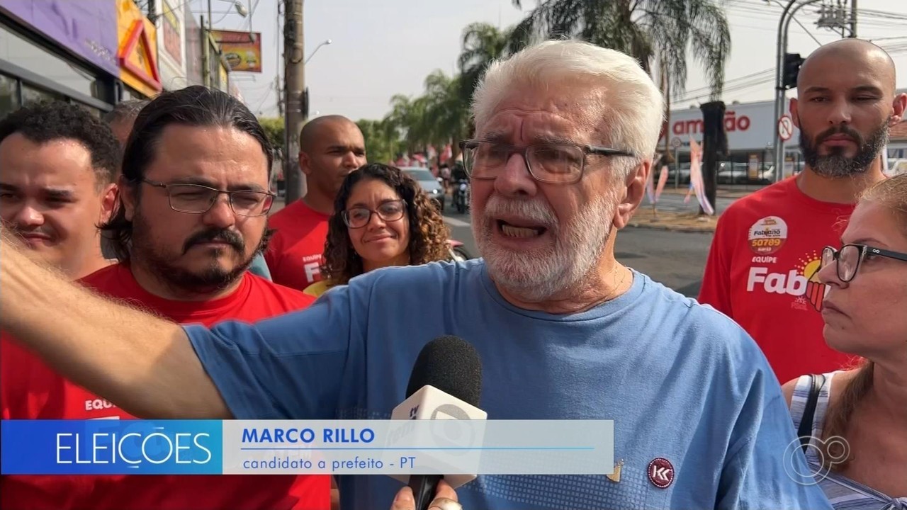 Veja como foi o dia de campanha de Marco Rillo nesta terça-feira, 24 de ...