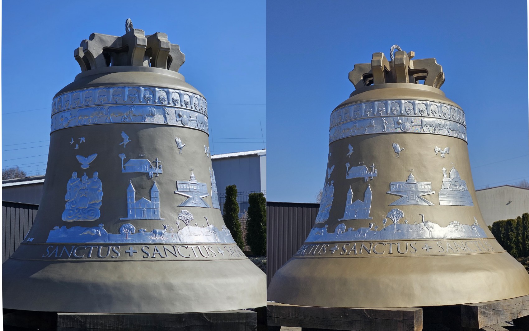 Considerado maior sino que badala no mundo, Vox Patris deve chegar ...