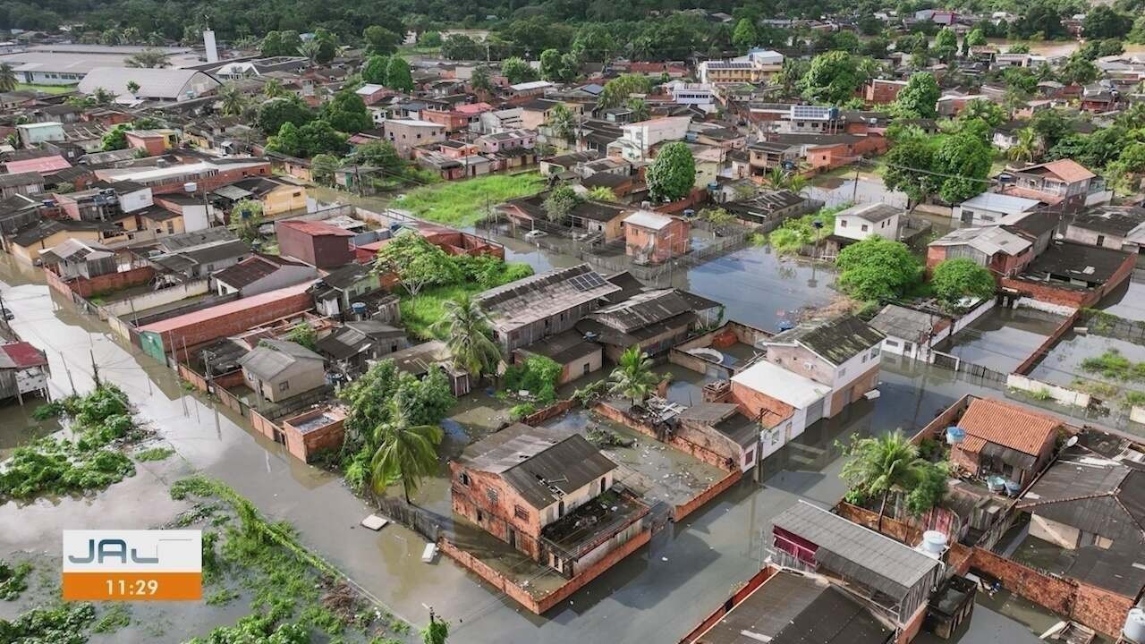 Indígena dá à luz em área alagada por rio durante resgate dos bombeiros ...