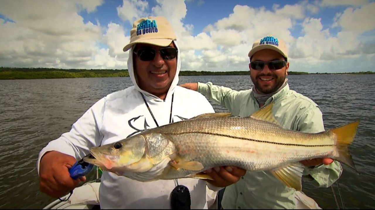 Robalos 'dão show' em pescaria no Rio Paraíba | Terra da Gente | G1