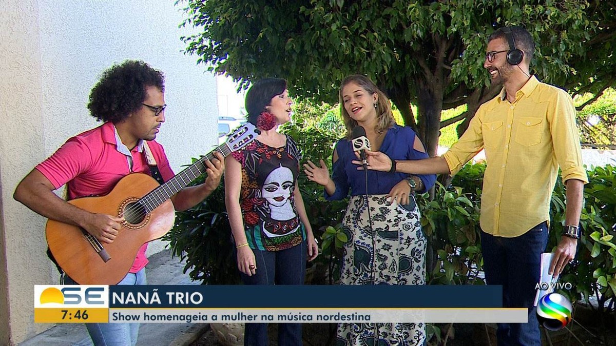 Nanã Trio faz show neste sábado em Aracaju | Sergipe | G1