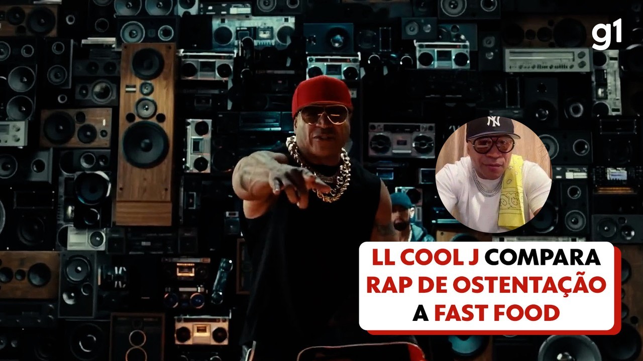 Fazer rap ostentação é tipo fast food, diz LL Cool J: ‘Sem problema às ...