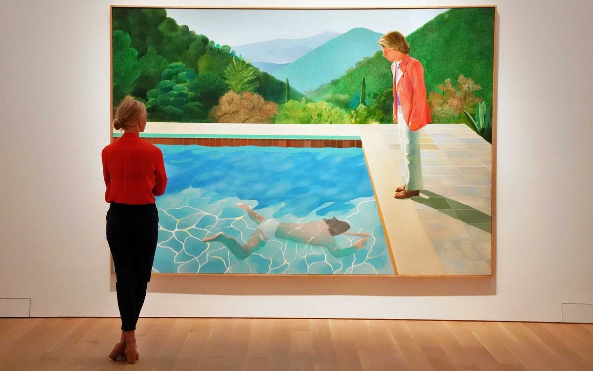 Obra de Hockney é vendida por US$ 90 milhões e bate recorde para ...